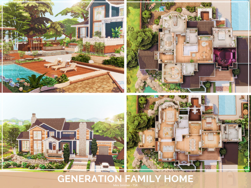The Sims Resource - Generations Family Home - No CC