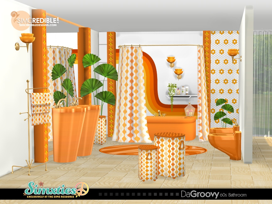 The Sims Resource - Simxties Da Groovy Bathroom