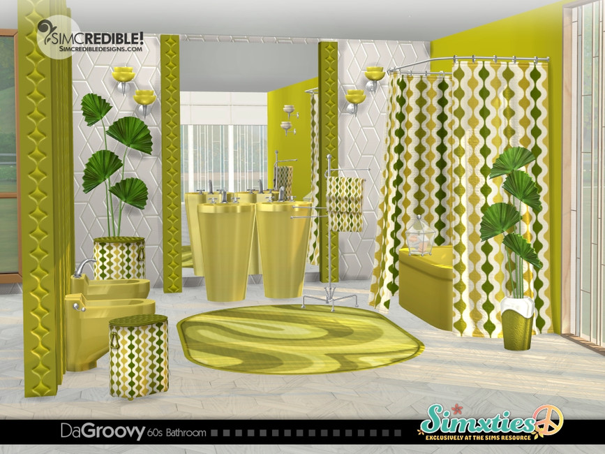 The Sims Resource - Simxties Da Groovy Bathroom
