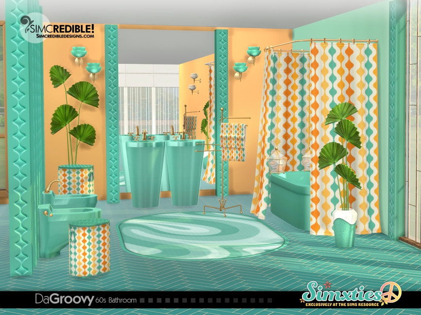 The Sims Resource - Simxties Da Groovy Bathroom