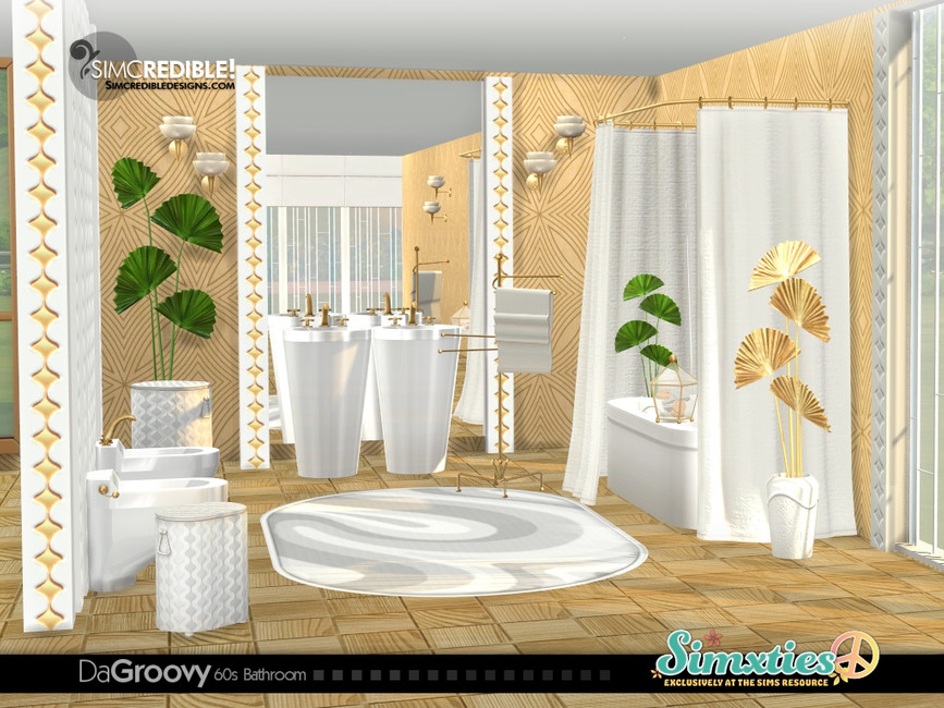 The Sims Resource - Simxties Da Groovy Bathroom