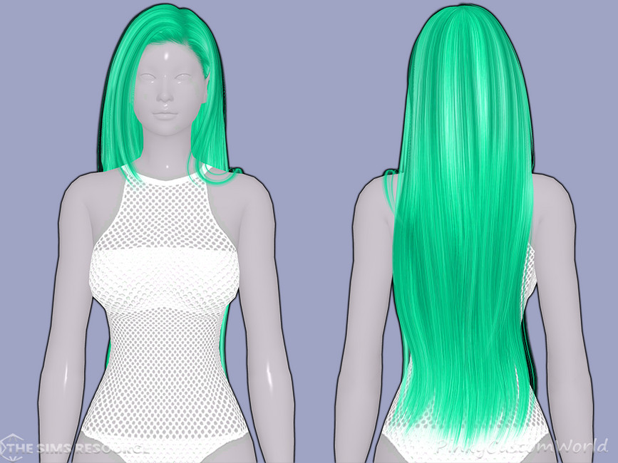 The Sims Resource - Bonus Retexture of Ana hair by S-Club