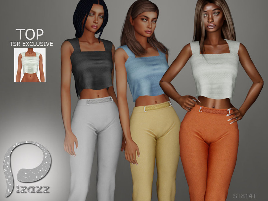 The Sims Resource - Sandy Tank Top