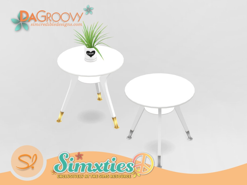 The Sims Resource - Simxties Da Groovy end table