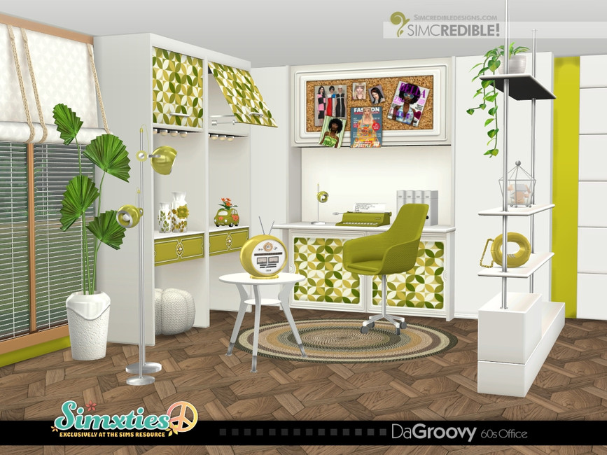 The Sims Resource - Simxties Da Groovy Office