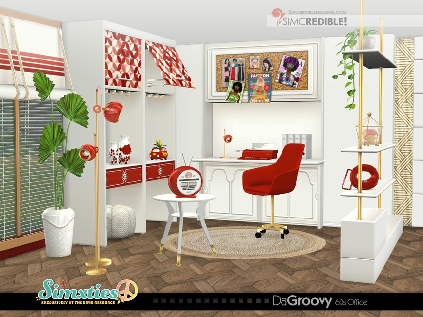 The Sims Resource - Simxties Da Groovy Office