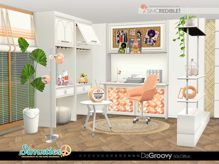 The Sims Resource - Simxties Da Groovy Office