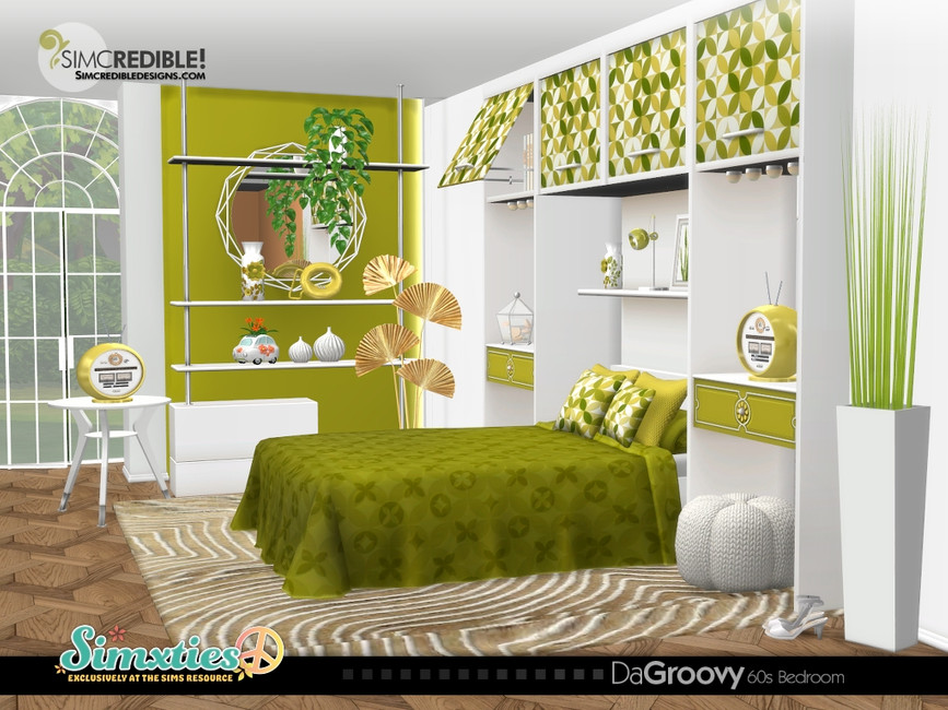 The Sims Resource - Simxties Da Groovy Bedroom