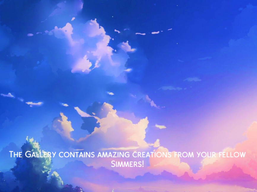 The Sims Resource - Pink sunset loading screen background