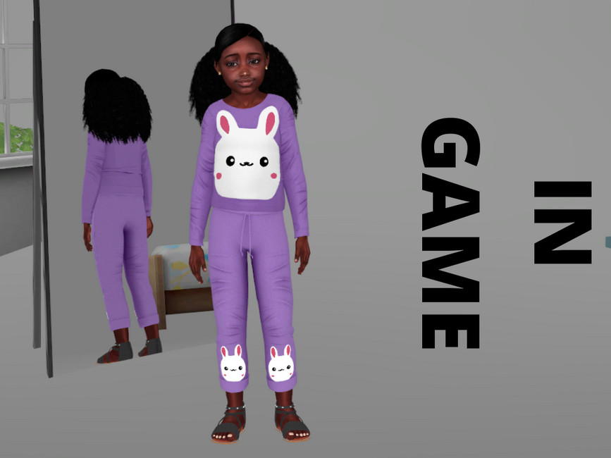 The Sims Resource - Rabit Pants (Child)