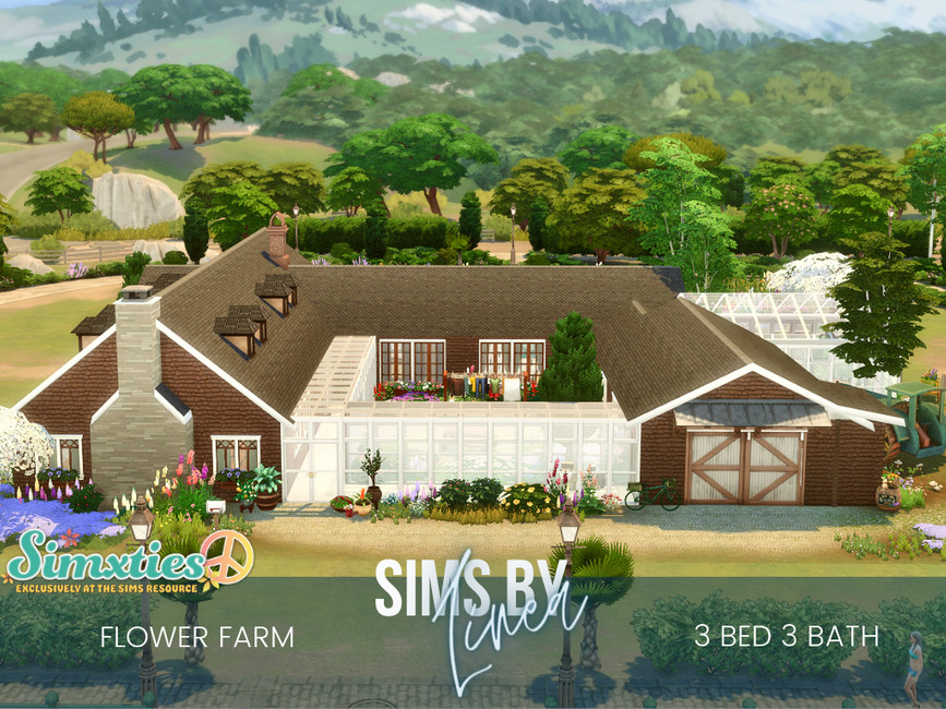 The Sims Resource - Simxties - Flower Farm