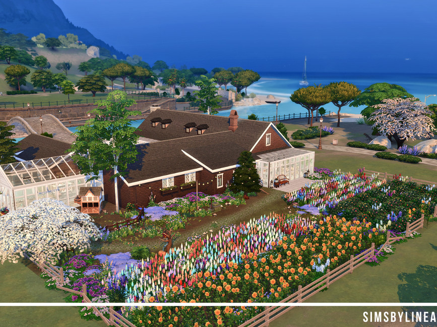 The Sims Resource - Simxties - Flower Farm