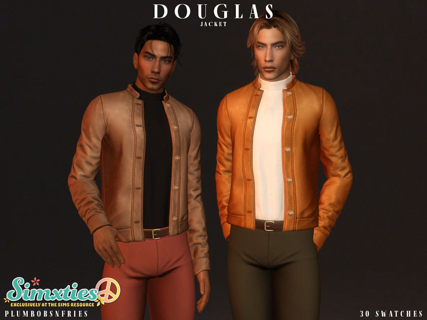 The Sims Resource - Simxties - DOUGLAS | jacket