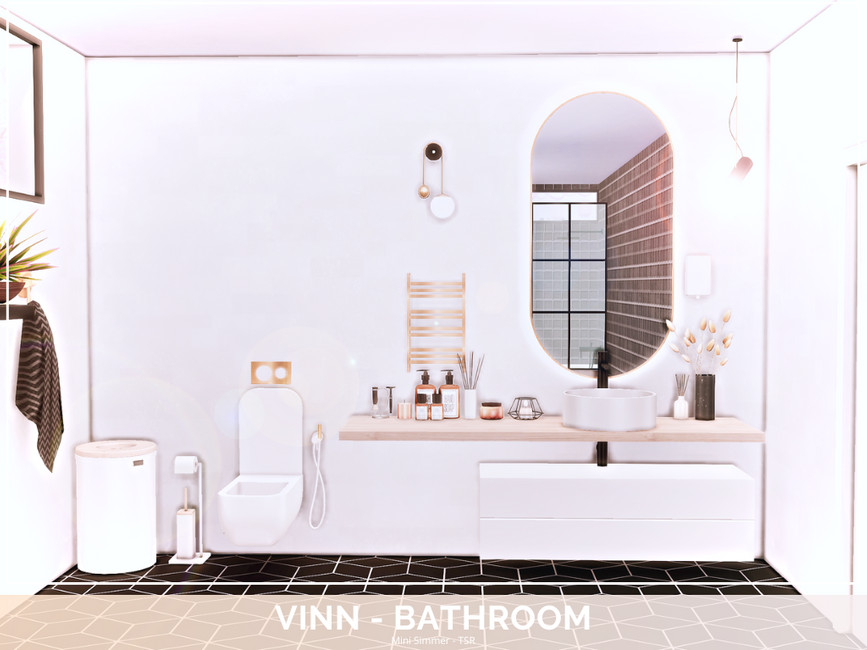 The Sims Resource - Vinn Bathroom - TSR Only CC