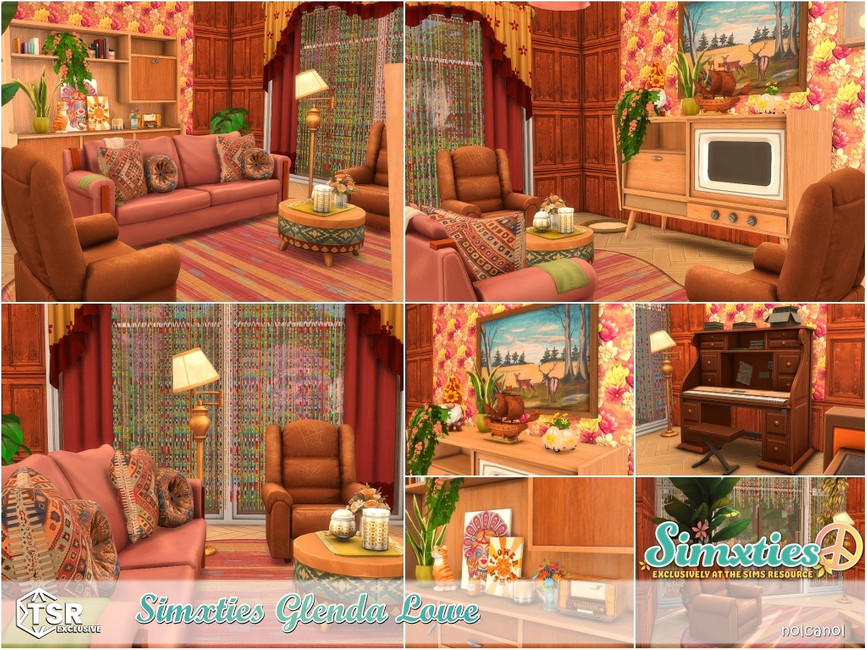 The Sims Resource - Simxties Glenda Lowe / TSR CC Only