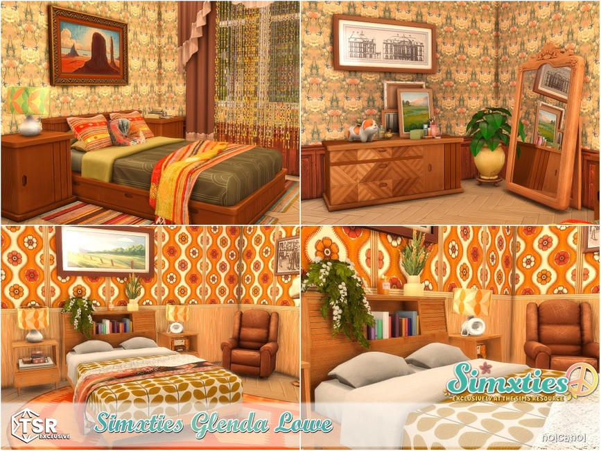 The Sims Resource - Simxties Glenda Lowe / TSR CC Only