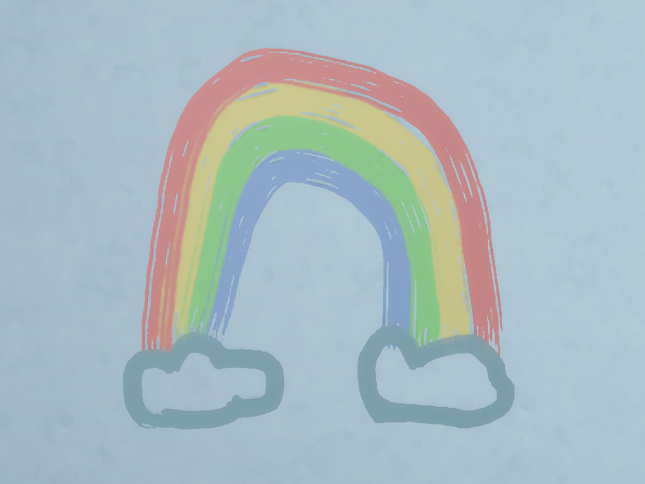 The Sims Resource | Rainbow Decal