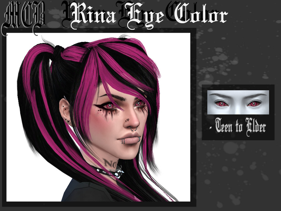 The Sims Resource | Rina Eye Color