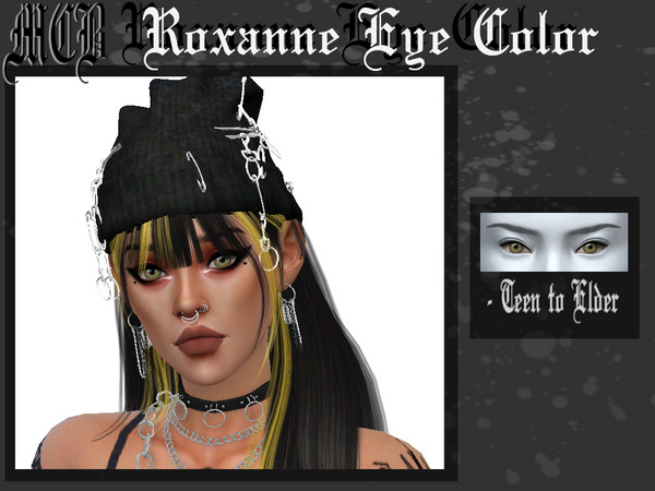 The Sims Resource | Roxanne Eye Color