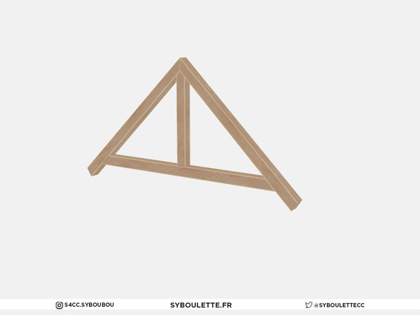The Sims Resource | In construction - Roof beam 2 tiles