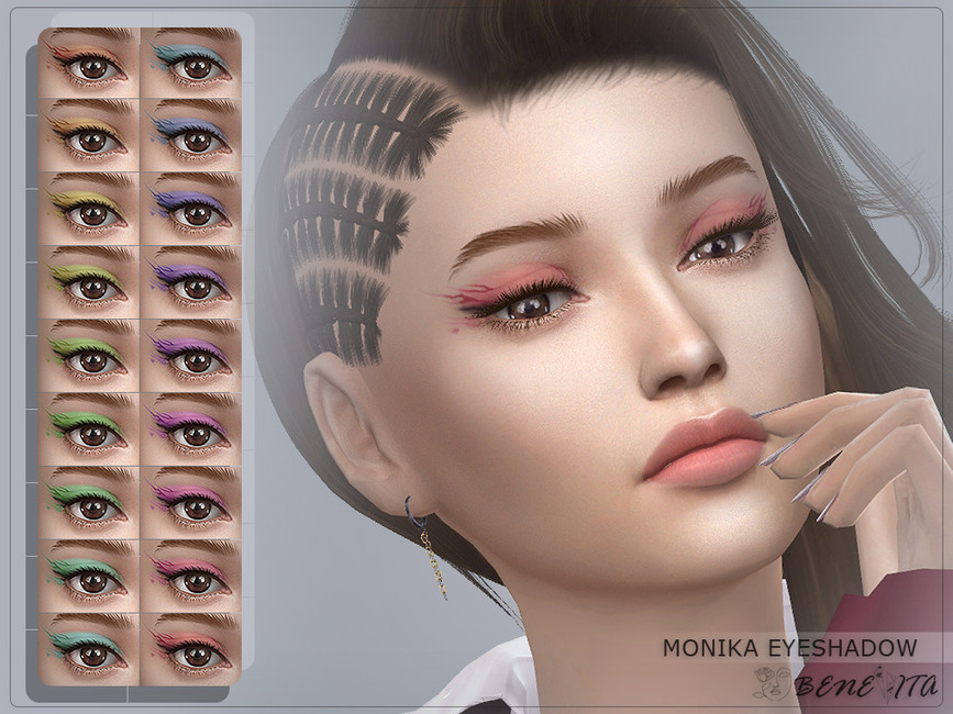 The Sims Resource - Monika Eyeshadow [HQ]