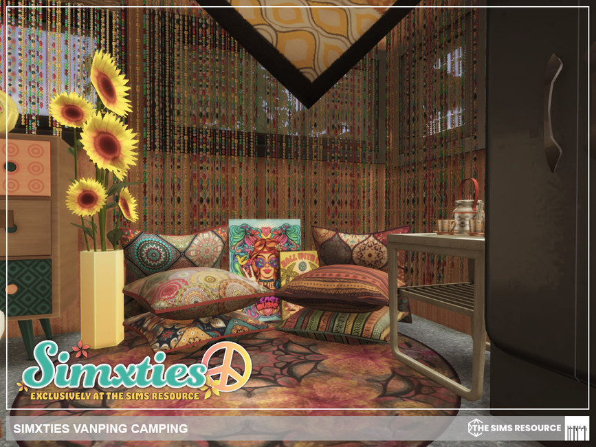 The Sims Resource - Simxties - Vanping Camping CC TSR