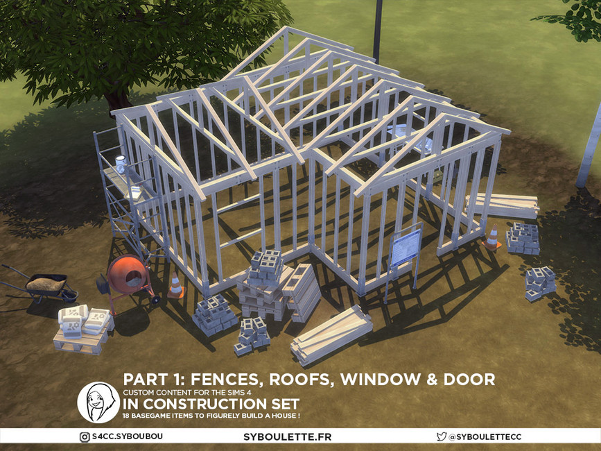 The Sims Resource - Patreon Release - In construction part 1 ...