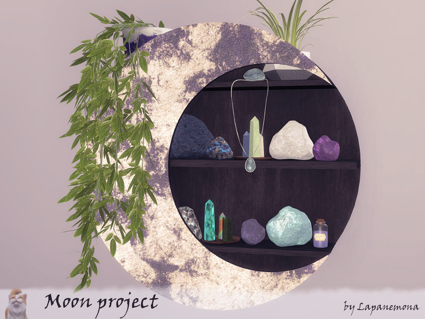 The Sims Resource - Moon project - Moon shelf