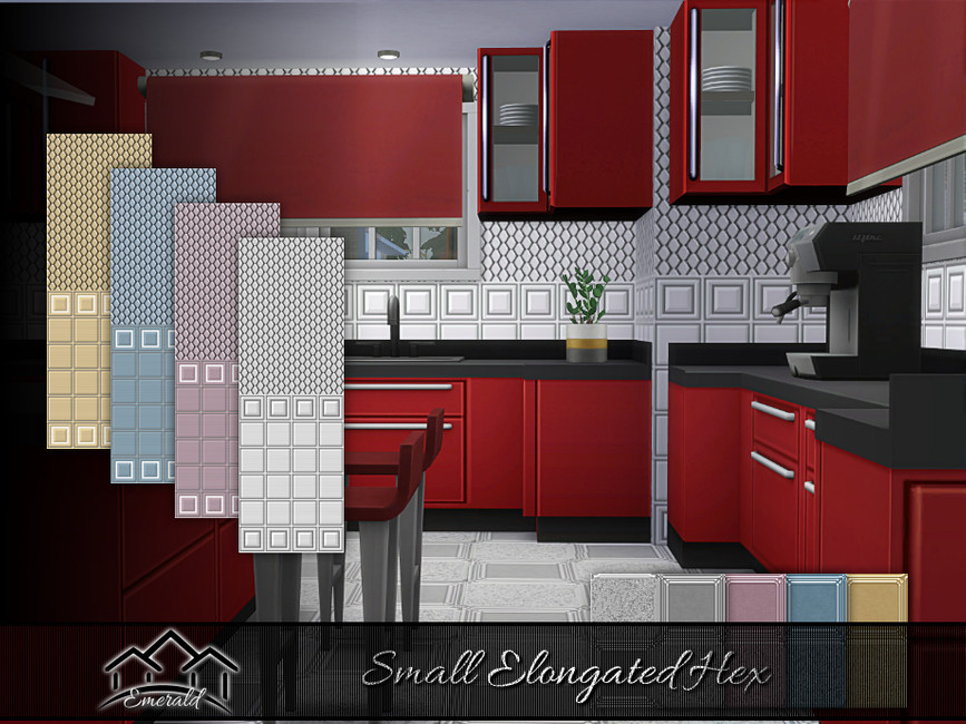 The Sims Resource - Small Elongated Hex