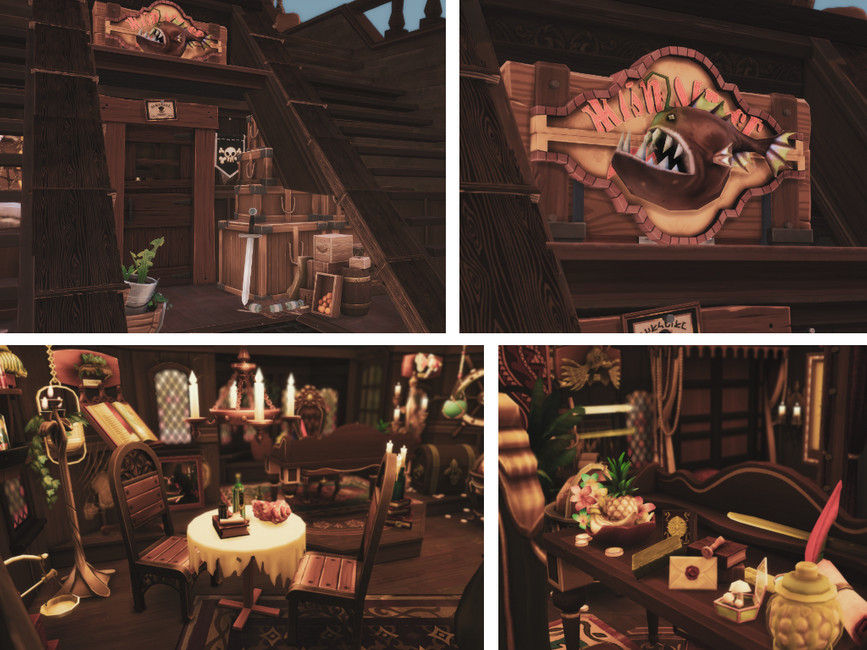 The Sims Resource - Ship 'Sparkling Seahorse'