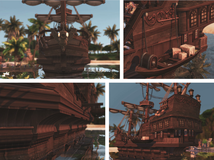 The Sims Resource - Ship 'Sparkling Seahorse'