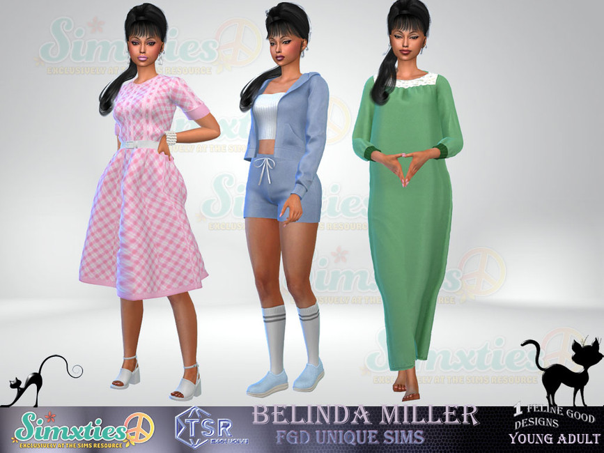 The Sims Resource - Simxties Belinda Miller