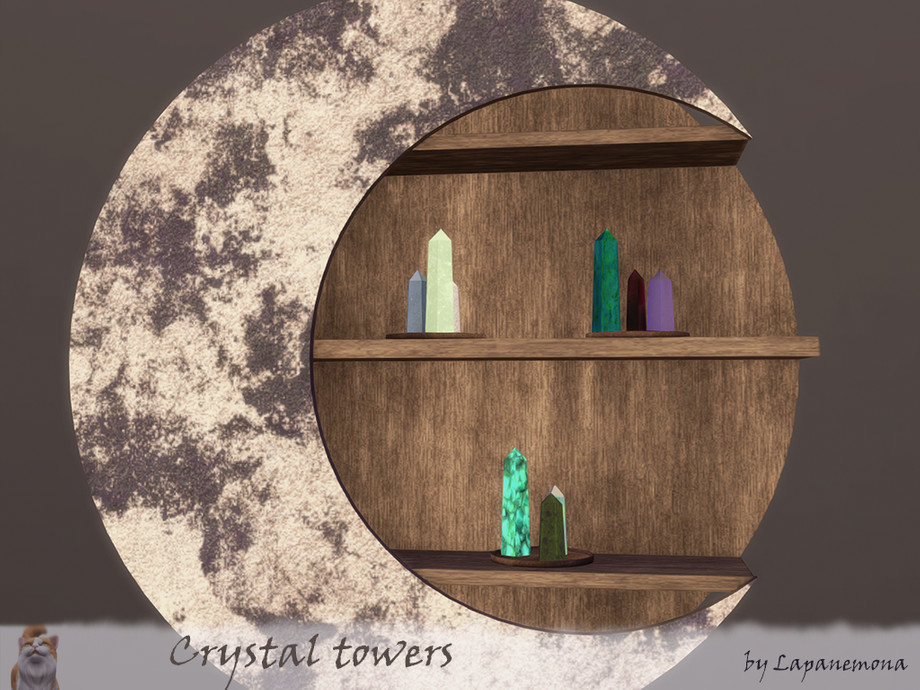 The Sims Resource | Moon project - Crystal towers