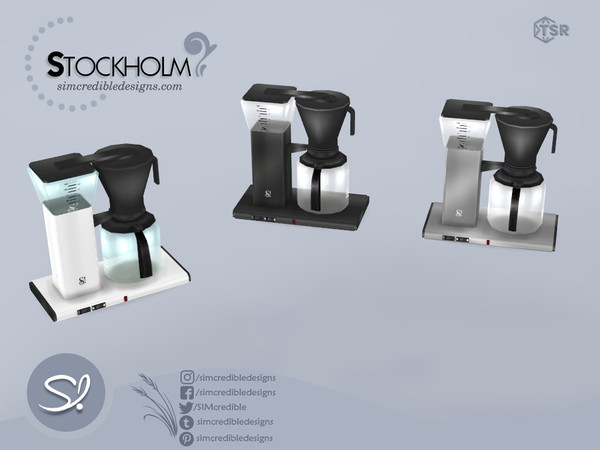 The Sims Resource - Stockholm Coffee maker