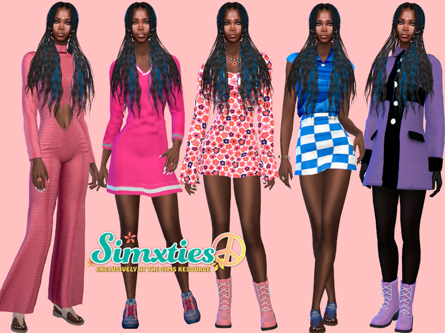 The Sims Resource - Simxties - Amina Diouf