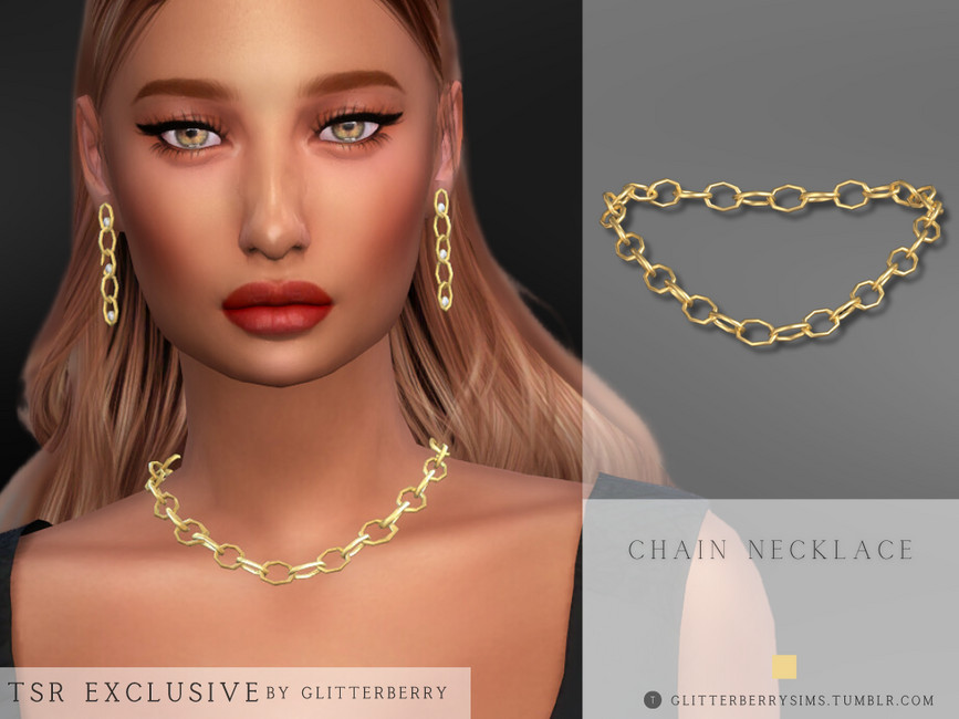 The Sims Resource - Chain Necklace