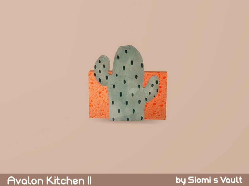 The Sims Resource - Avalon Kitchen II - Cactus sponge