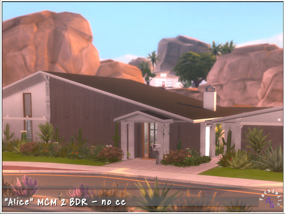 The Sims Resource | "Alice" - MCM 2 BDR (no cc)