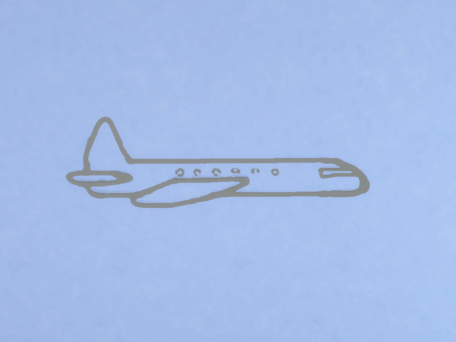 The Sims Resource | Airplane Wall Decal