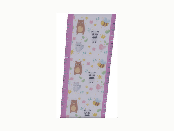 The Sims Resource | Baby Animals Pink Growth Chart
