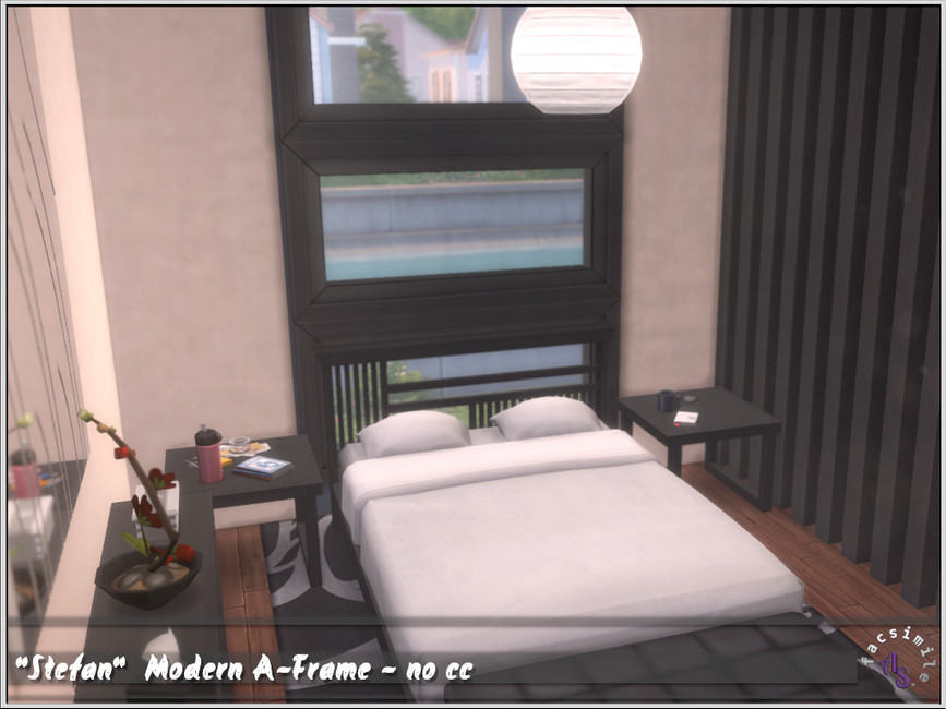 The Sims Resource - "Stefan" - Modern A-frame (no cc)