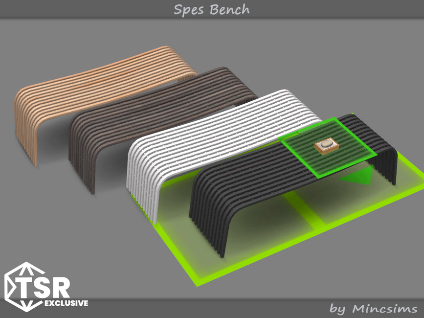 The Sims Resource - Spes Bench