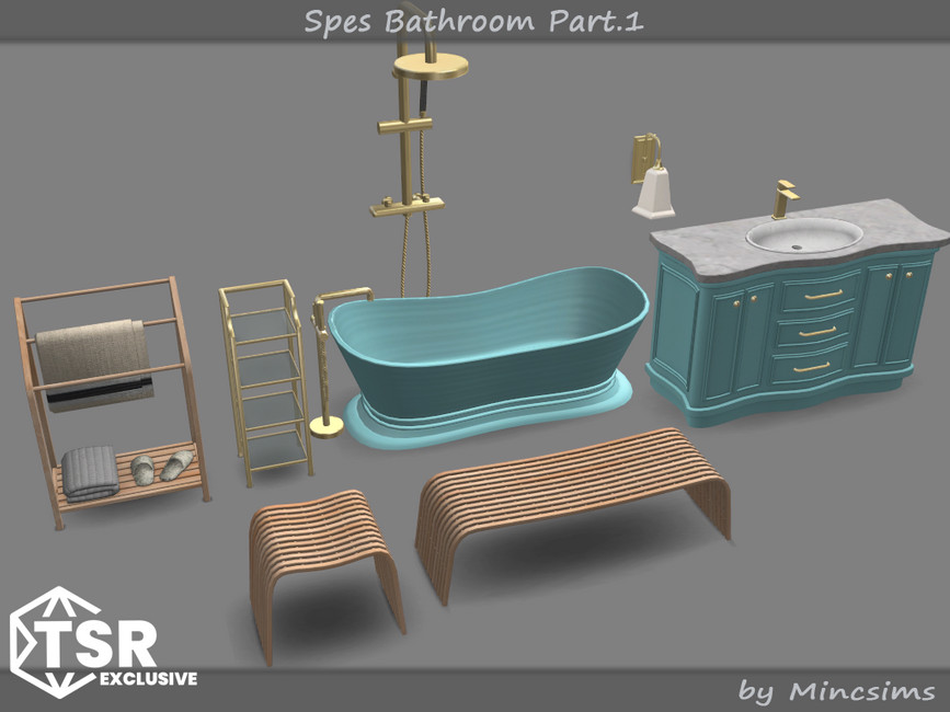 The Sims Resource - Spes Bathroom Part.1