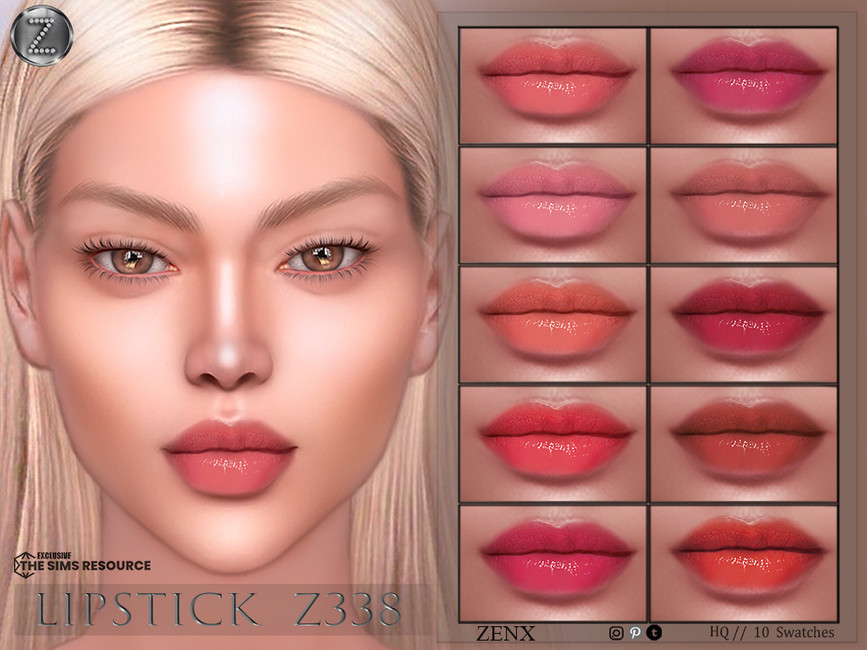 The Sims Resource - LIPSTICK Z338