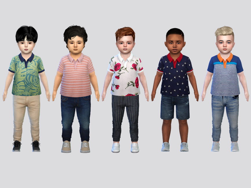 The Sims Resource - Fergus Polo Toddler