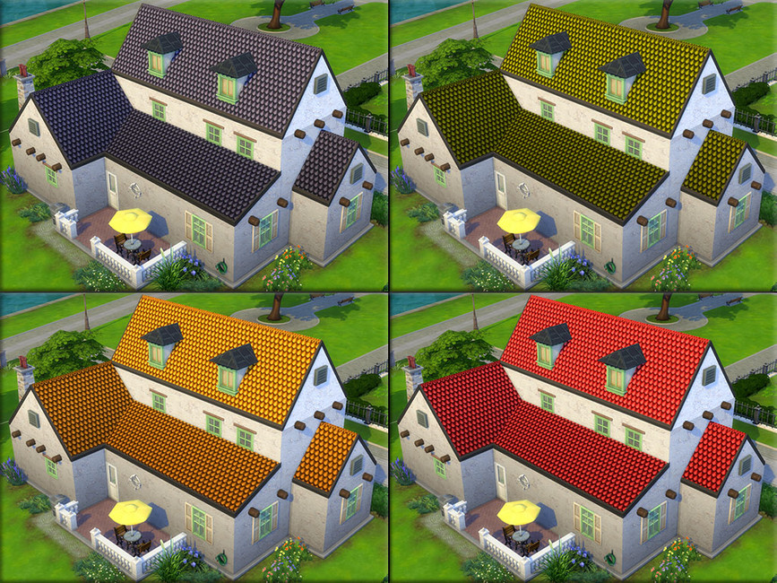 The Sims Resource - MB-Iridescent_Roof