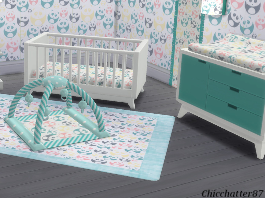 The Sims Resource - Baby Panda Nursery Set