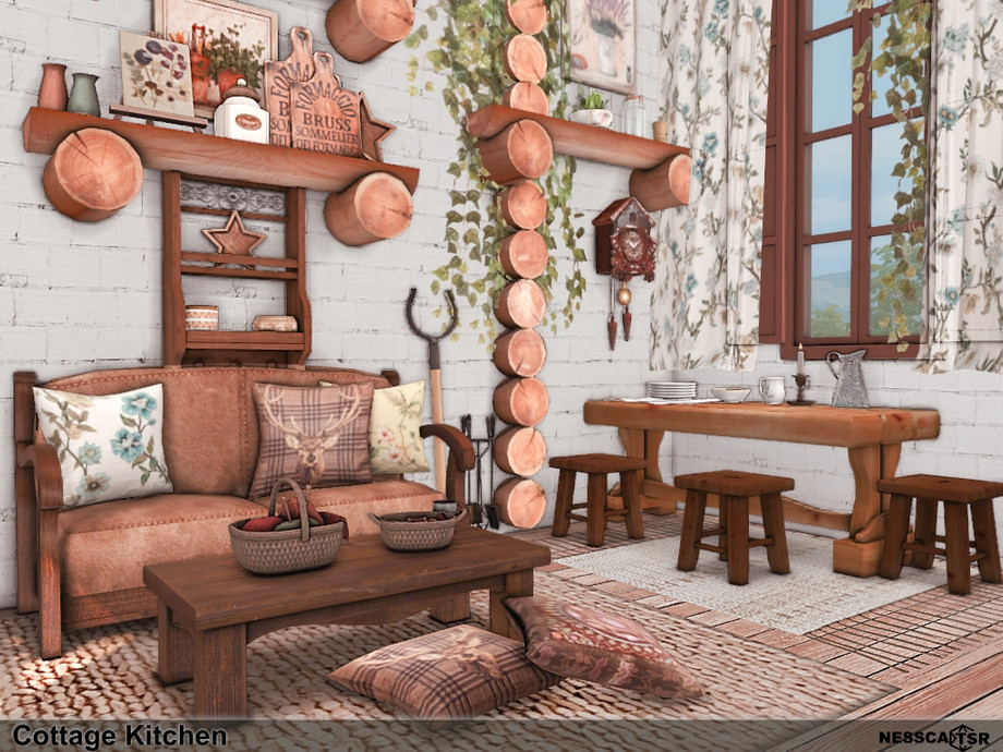 The Sims Resource | Cottage Kitchen