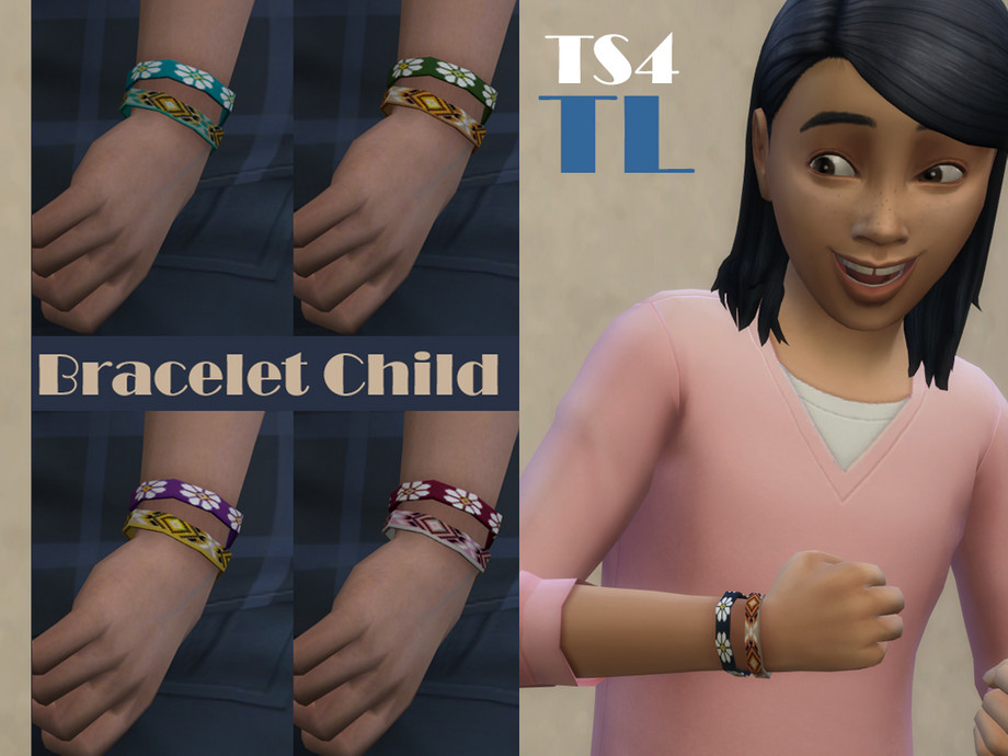 The Sims Resource | Boho Bracelet Child