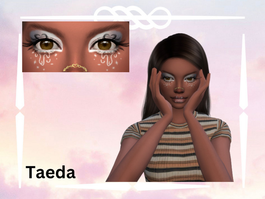 The Sims Resource - Cry Baby Eyeshadow